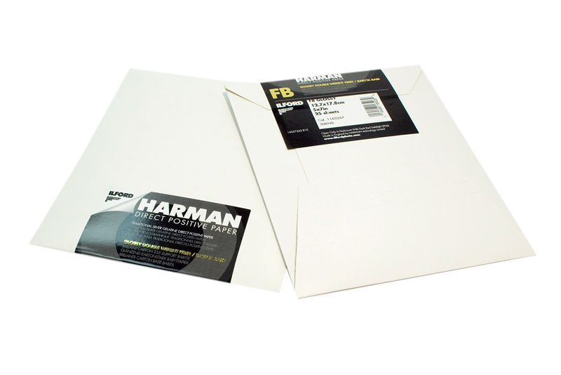 Ilford Direct Positiv Paper FB 1K 4x5 25 Sheets - Vefa Foto